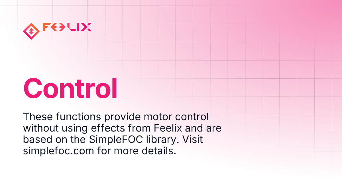Control | Feelix